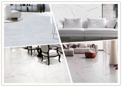 China Gleiten Sie nicht Carrara-Marmor-Porzellan mit Ziegeln decken Absorption Rate Less Than 0,05% zu verkaufen