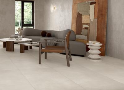 China Unique Textured Microcement Marmorino Large Ceramic Tile Flooring Beige Color for sale
