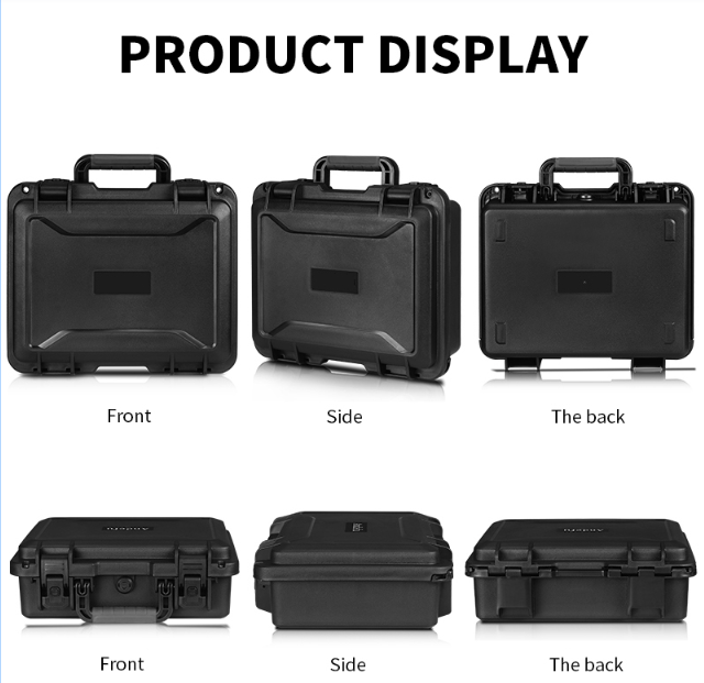 Multi Tool Box EM-3828 interior view with customizable foam inserts