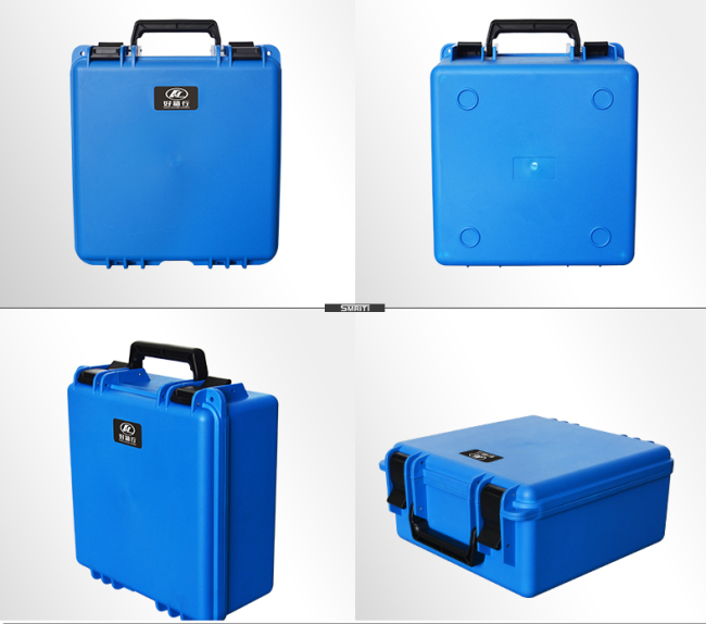 Durable EVA tool storage case with push switch design