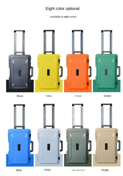 Customizable IP67 waterproof photographic equipment case front view