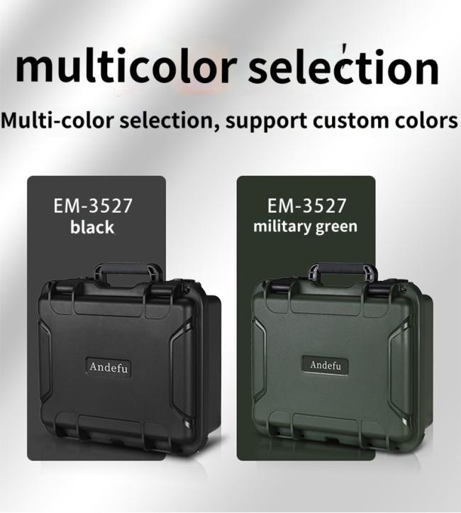 Custom tool storage case showing durable construction and latch mechanism