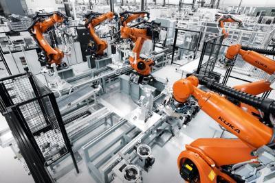 Китай Рука промышленного робота Palletizer KUKA KR120 R3100 манипулятора робота с подгонянным Gripper продается