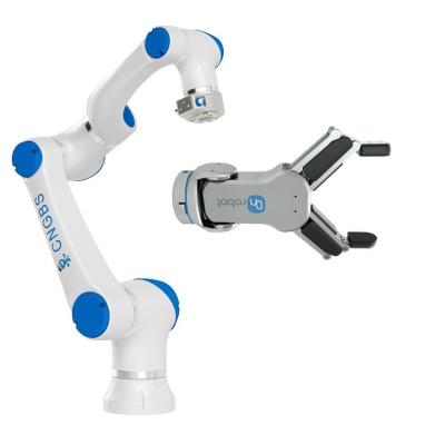中国 CNGBS Cobot G05のOnrobot RG6のロボティック グリッパーが付いている共同のロボット腕6の軸線5kgのペイロード 販売のため