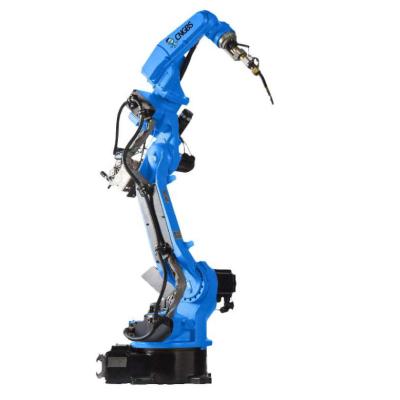 Chine Bras de robot de robot d'axe du robot GBS6-C2080 6 de soudure à l'arc électrique de GBS avec la machine de soudure de Megmeet CM350 à vendre