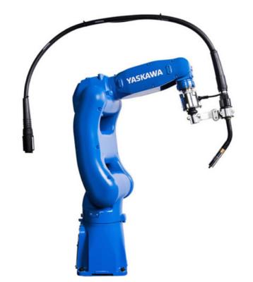 China Novo robô de solda Yaskawa AR700 Manipulador com tocha de soldagem para automação industrial à venda