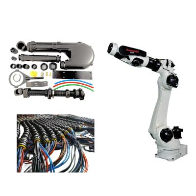 China 6 axis payload 200KG reach 2597mm KAWASAKI BX200L robot arm with manipulator and pipeline package for sale