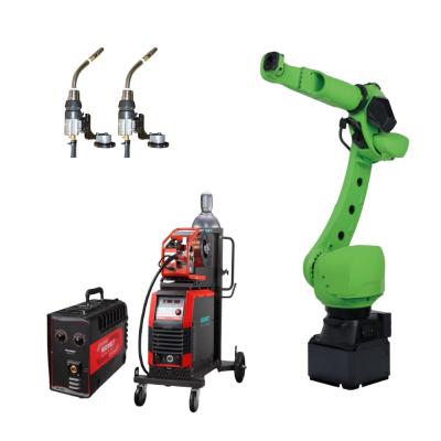 중국 Fanuc CR-35iB Cobot 1831mm Reach Robot Arm WITH MIG MAG Welder as Welding Robot (판크 CR-35iB 코보트 1831mm 리치 로봇 팔) 는 MIG MAG 웨일더로 용접 로봇으로 사용된다. 판매용