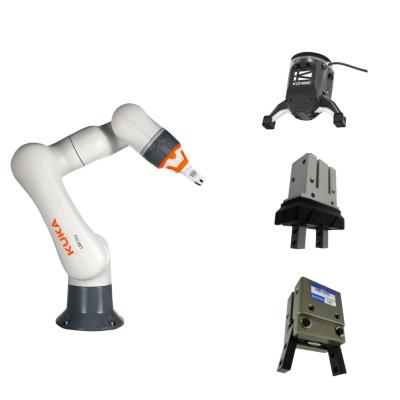 중국 KUKA LBR iisy 3 R760 6kg 호용하물 코보트 로봇으로 KONEI 그립퍼를 사용하는 협동 로봇 판매용