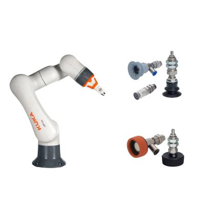 중국 KUKA LBR iisy 3 R760 6kg 호용하루 PISCO 진공흡수컵으로 작업하는 코봇 로봇 판매용