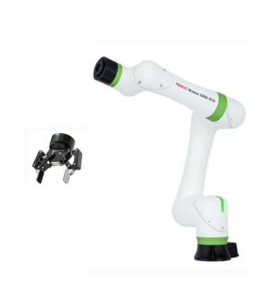 중국 5kg 유해물 994mm 도달 로봇 FANUC CRX-5iA 로보틱 로봇 잡기 판매용
