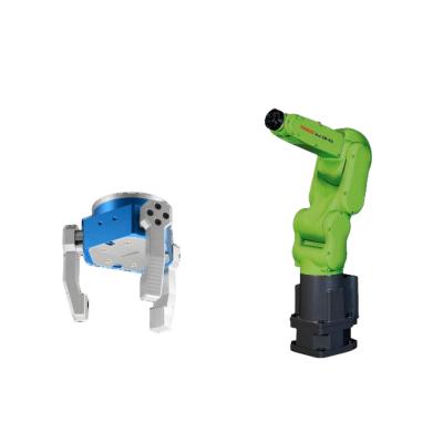 China 6 Achsen Nutzlast 4kg Erreichen 550mm IP67 Schutz Fanuc CR -4iA Roboter mit Kitagawa Gripper als kollaborativer Roboter zu verkaufen