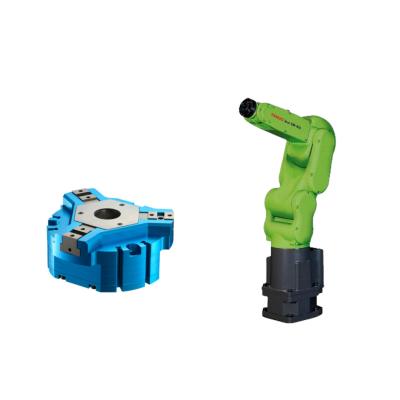 China 6 Achsen Nutzlast 4kg Erreichen 550mm IP67 Schutz Fanuc CR -4iA Roboter mit Kitagawa Gripper als kollaborativer Roboter zu verkaufen