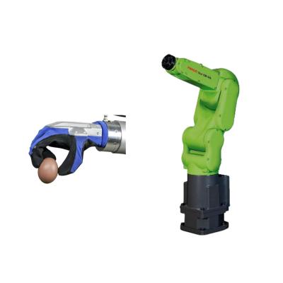 중국 6 축 유해물 4kg 550mm IP67 보호 Fanuc CR-4iA 로봇 QB Softhand Gripper로 협력 로봇 판매용