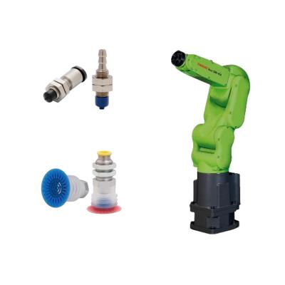 China 6 Ejes Carga útil 4kg alcance 550mm Protección IP67 Fanuc CR -4iA Robot con copa de succión Pisco como robot colaborativo en venta