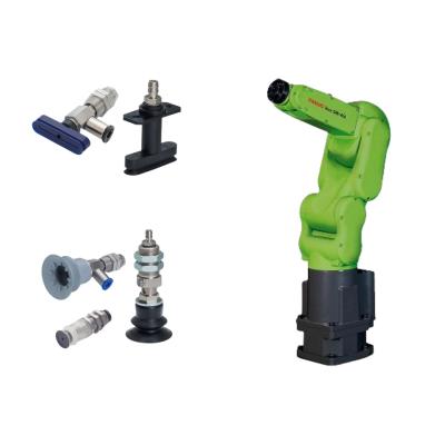 China 6 Ejes Carga útil 4kg alcance 550mm Protección IP67 Fanuc CR -4iA Robot con copa de succión Pisco como robot colaborativo en venta