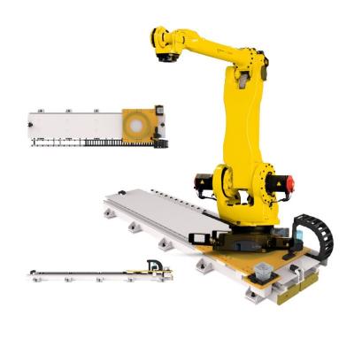 Chine FANUC M-410iB/140H bras robotique de palettisation 1900 cycles de palettisation par heure avec paquet de tuyauterie en stock à vendre