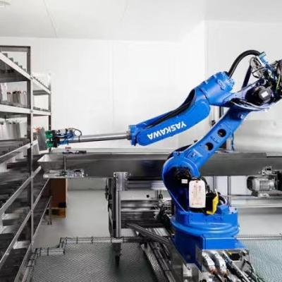China Yaskawa 6 Axis Welding Robot Arm MOTOMAN GP25 Met CNGBS Positioner Voor Fabriek Als Lasersweismachine Te koop