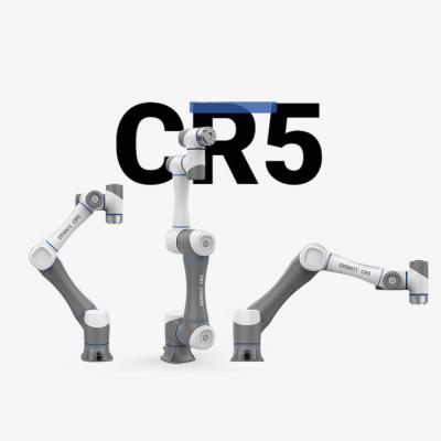 中国 6 軸 教育ロボット DOBOT CR5 5KG 利用荷重 900mm リッチ コラボレーション Cnc ブーム 販売のため