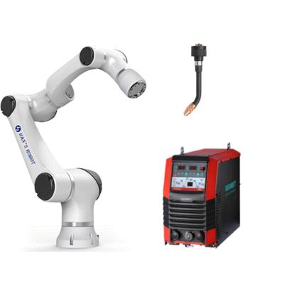 Chine 6 bras de collaboration de robot de Hansrobot Cobot Elfin05-L d'axe avec l'appareil à souder à vendre