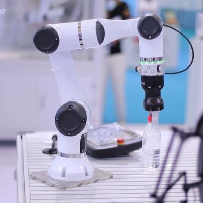 중국 HAN의 엘핀 시리즈 E5 코봇으로 픽 앤 플래시 머신 작업 AGV 로봇 유료 5kg 6 축 판매용