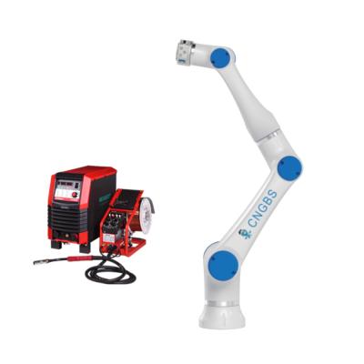 China Carga útil colaborativa de AXIS 6kg del brazo 6 del robot de la aleación de aluminio para el robot de soldadura en venta