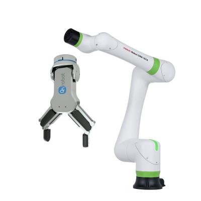 China Robot colaborativo del cobot CRX-10iA de la selección y del lugar de FANUC con el agarrador del robot del onrobot RG2 RG6 en venta