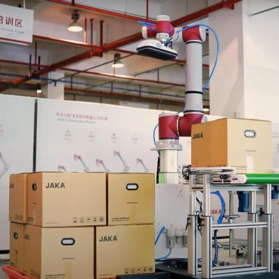 중국 6 축 협업 로봇 스마트 팔레티제 로봇 팔 JAKA Zu20 자동 팔레티제 코봇 20kg 창고용 판매용