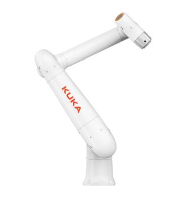 중국 최신 버전의 Kuka 협동 로봇 LBR iico 12 R1260을 사용하여 작은 물체를 운반합니다. 판매용