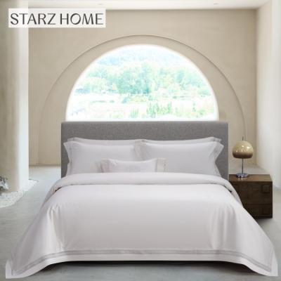 China Hotel 3-4kg Jacquard katoenen beddengoed met 100% katoenen kussenschuil en zachte textuur Te koop