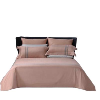 Cina Colorato su misura 300tc tessuto 100% cotone puro Set di lenzuola per hotel di lusso e famiglia in vendita