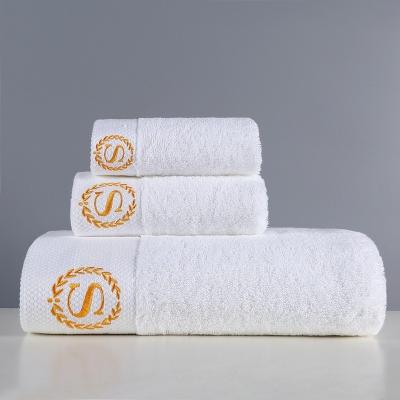 Cina Logo personalizzato Hotel a cinque stelle Casa degli ospiti bianca Accipiccioli in materiale di cotone puro in vendita