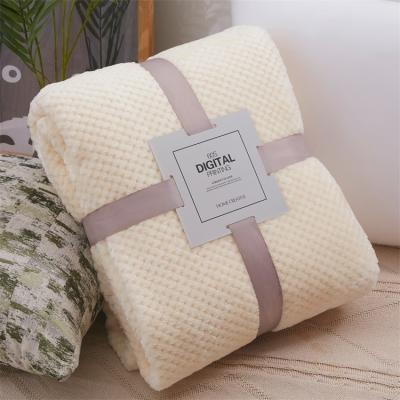 Cina Cappotto di flanello quadrato massello su misura per tutte le stagioni 300GSM Cappotto di velluto di corallo divano lancia in vendita