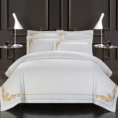 Cina 60S Densità di tessuto Set di comodini per hotel King Size Set di coperture per letti di lusso in vendita