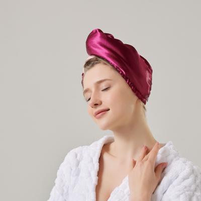 中国 クリスマス コーラル ベルヴェット シャワーキャップ 女性用 スーパー吸収性 厚さ 販売のため