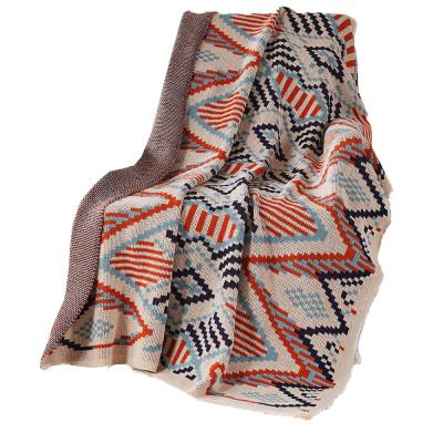 Cina Set di coperte estive Boho Free Sample per viaggi di maglieria. in vendita