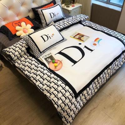 Cina Grado A Sanding 100% poliestere stampato in 3D King Size Set di biancheria da letto di lusso in vendita