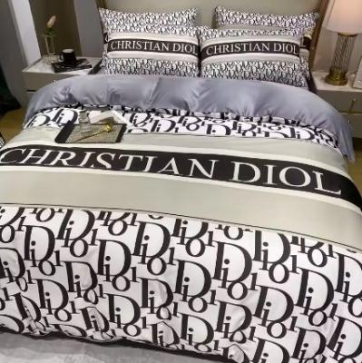 Cina Set di biancheria da letto King Size stampata in 3D di grado A Copertina di lusso 133x72 Densità di tessuto in vendita