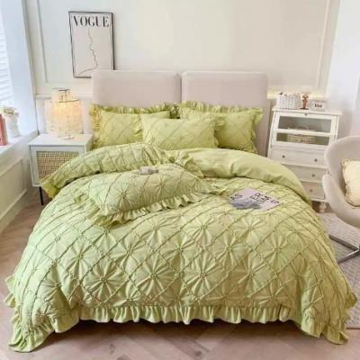 Cina Set di biancheria da letto 100% cotone per tutte le stagioni con tende e coperte di lusso in cotone egiziano in vendita
