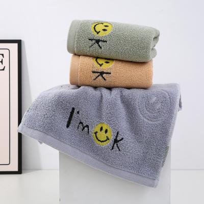 Китай Толстое и мягкое хлопковое мультфильмовое полотенце для лица идеально подходит для трансграничного дома продается