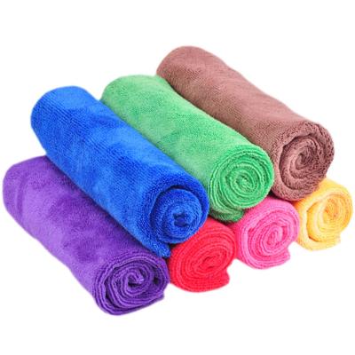 China Logo Geaccepteerd Coral Fleece Dikker snel droog handdoek voor auto en bad reiniging ALLE leeftijden Te koop