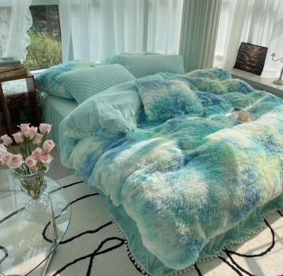 Cina Set di copertura per coperte di flanello a colori solidi per tutte le stagioni in vendita