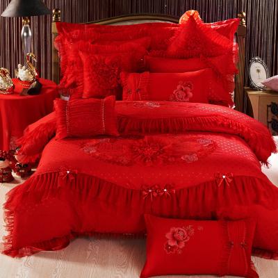 Cina Color Fastness Grado 3-4 Stile moderno 200TC 100% cotone Set di lenzuola per camera da letto moderna in vendita