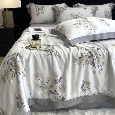 Cina Standard Nazionali Grado di robustezza del colore 300TC/60S*60S Set di lenzuola Tencel per il mercato di Dubai in vendita