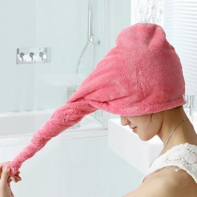 中国 ホーム オーダーメイド ロゴ マイクロファイバー 乾燥用 トイレタオル 迅速な乾燥のためのターバン 販売のため