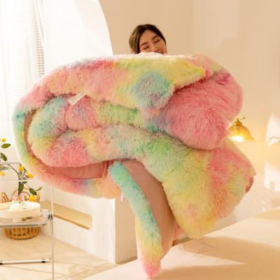 中国 冬の毛布の厚み 長い髪のミンスベルベットと100%ポリエステルの暖かさ 販売のため