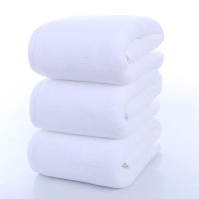 Cina Asciugamano spessa in cotone al 100% 80*180cm Multi Size 21S Asciugamano da bagno morbido bianco 600g per l'estate in vendita