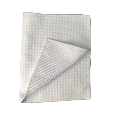 Cina WITH Waffle Weave Tea Towel Sublimation Towel da cucina in bianco per la stampa su misura in vendita