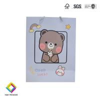 Quality Paper Gift Bag Kids Children Gift Bags Cute Printing For Birthday Favors Chocolate Toys for sale