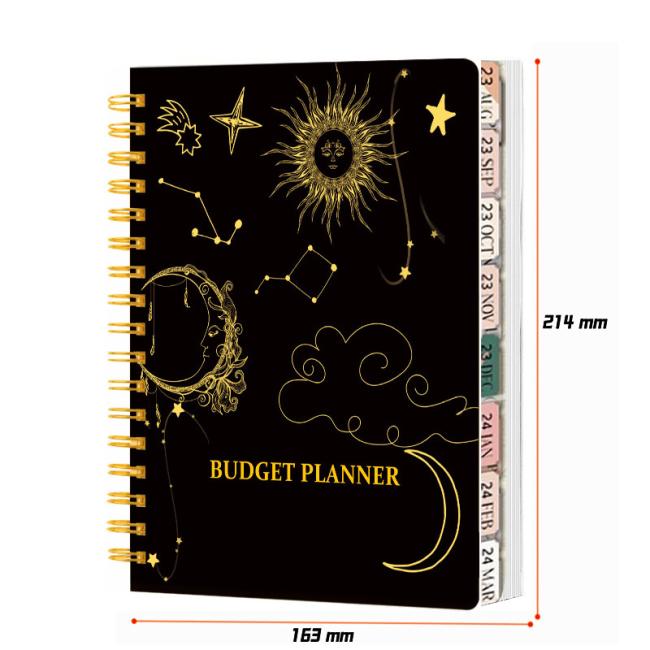 Custom spiral notebook detail view